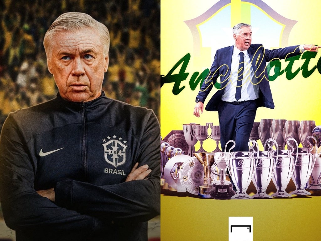 Real Madrid manager Ancelotti To Coach Brazil from 2024