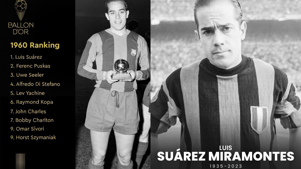 Spanish football icon Luis Suarez passed away at the age of 88